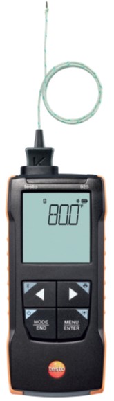 Temperature measuring instrument for TC Type K | Testo 925 - Senze ...